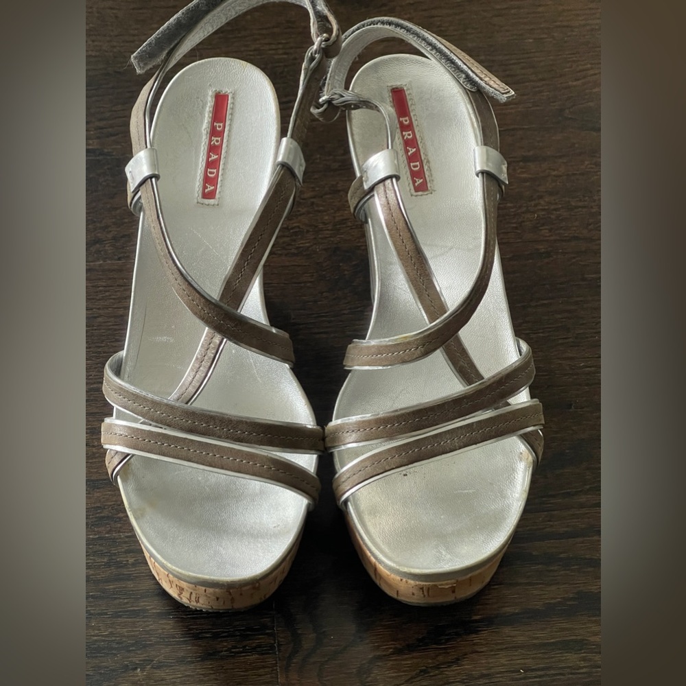 Prada Sandals Size 37,5 - Gem